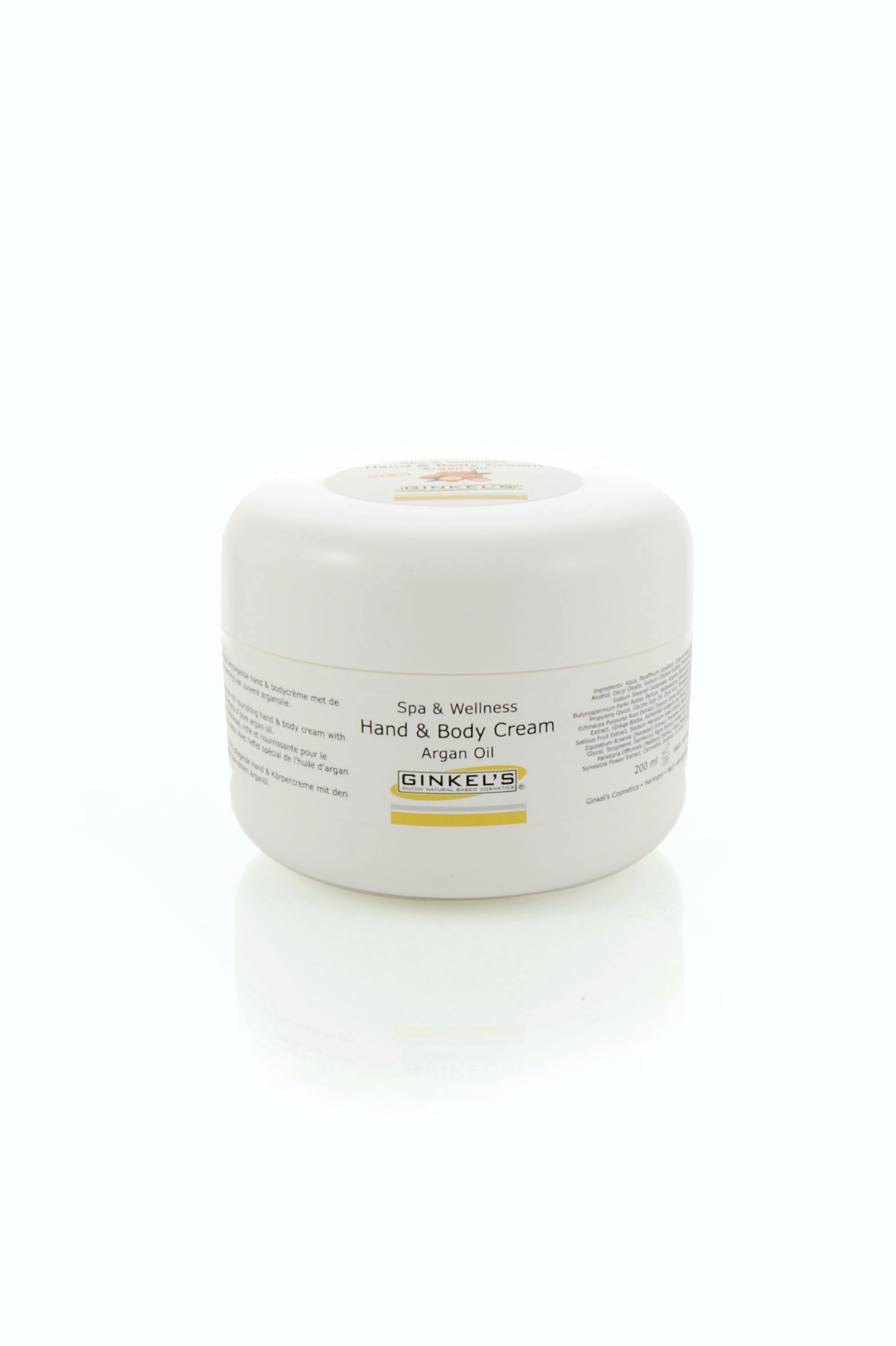 Hand And Body Cream Argan And Rose Maroc 200 Ml Ginkels Cosmetics