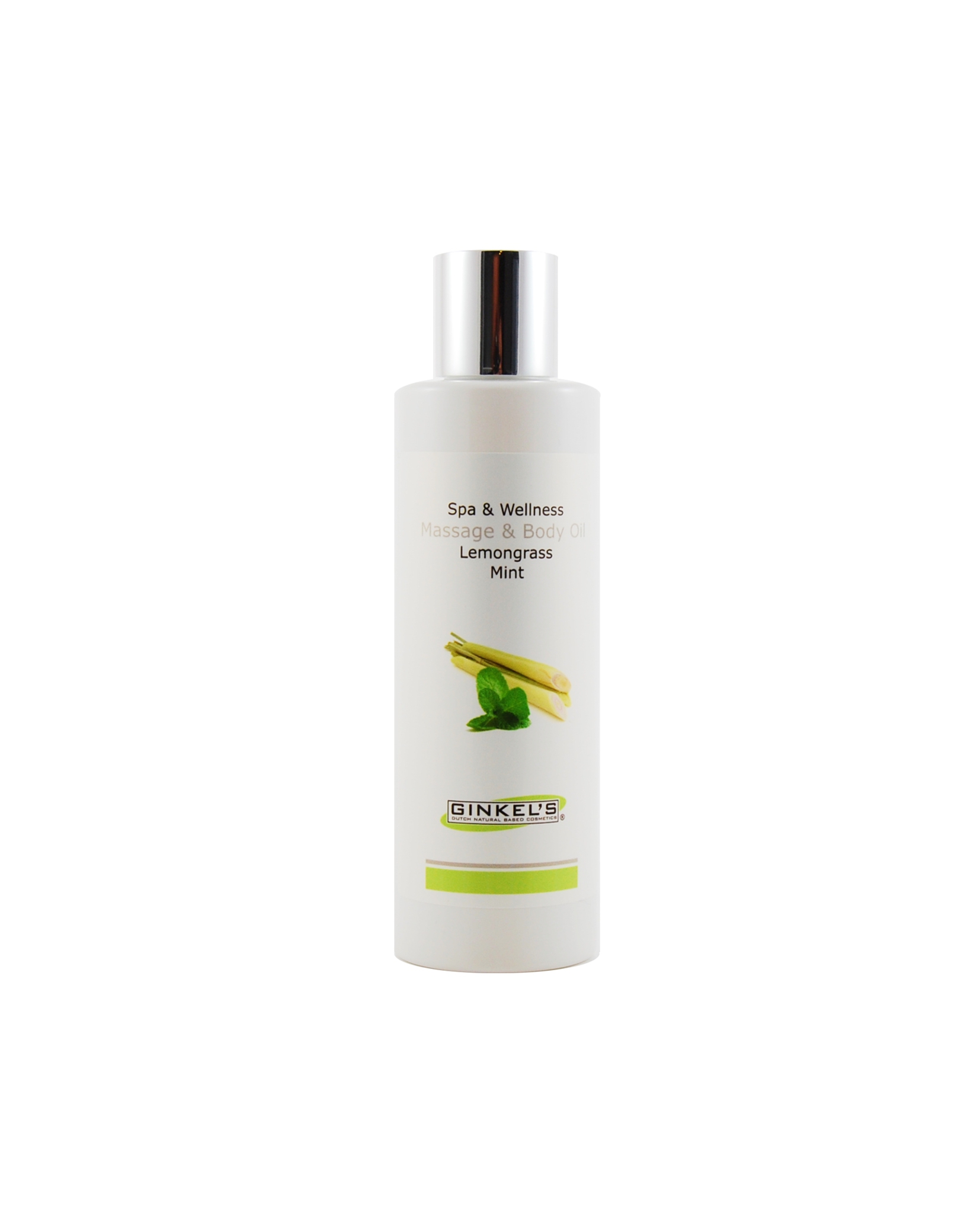 Massage And Body Oil Lemongrass And Mint 200 Ml Ginkels Cosmetics