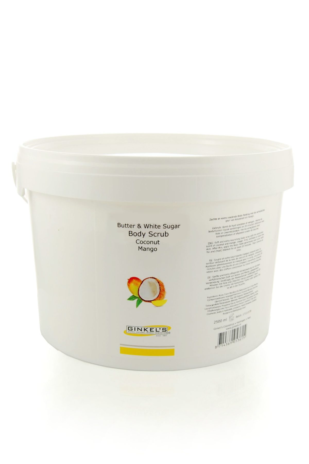 Butter & Sugar Body Scrub - Coconut & Mango - 2500 gram - Ginkel's ...